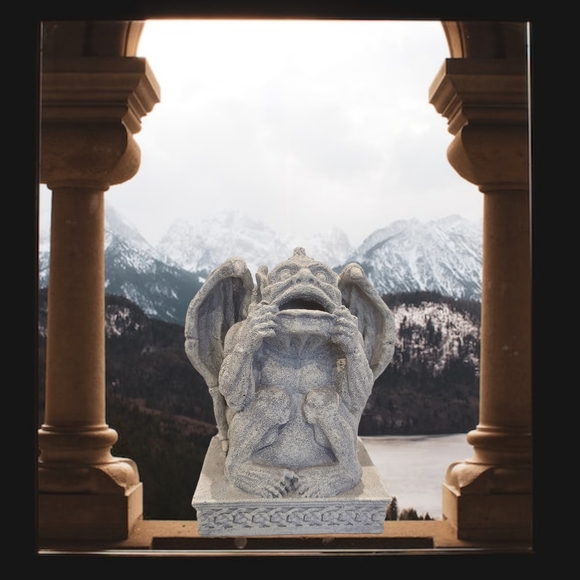 Office | Cheeky Gorgoyle Desk Statue | Poshmark